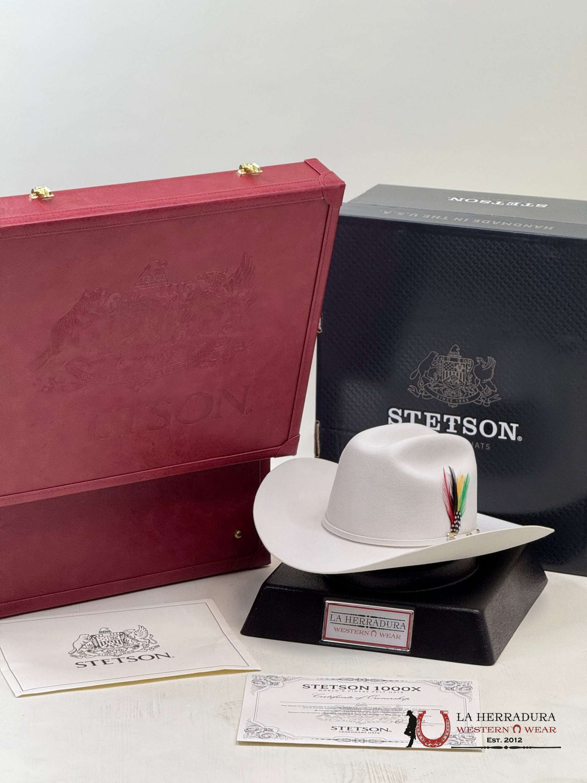 1000X STETSON EL DIAMANTE WHITE/BLANCO