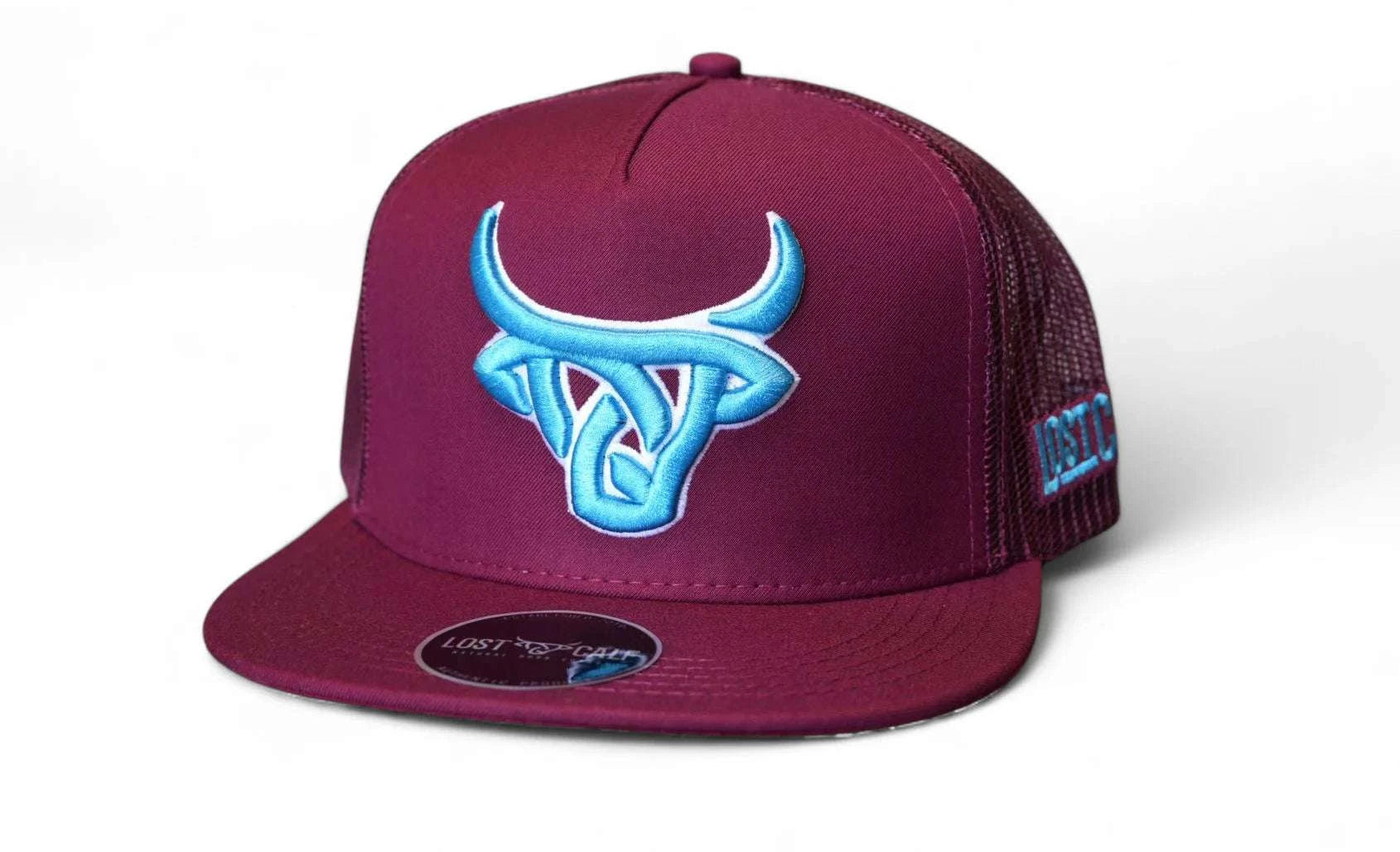 LOST CALF CAP burgundy