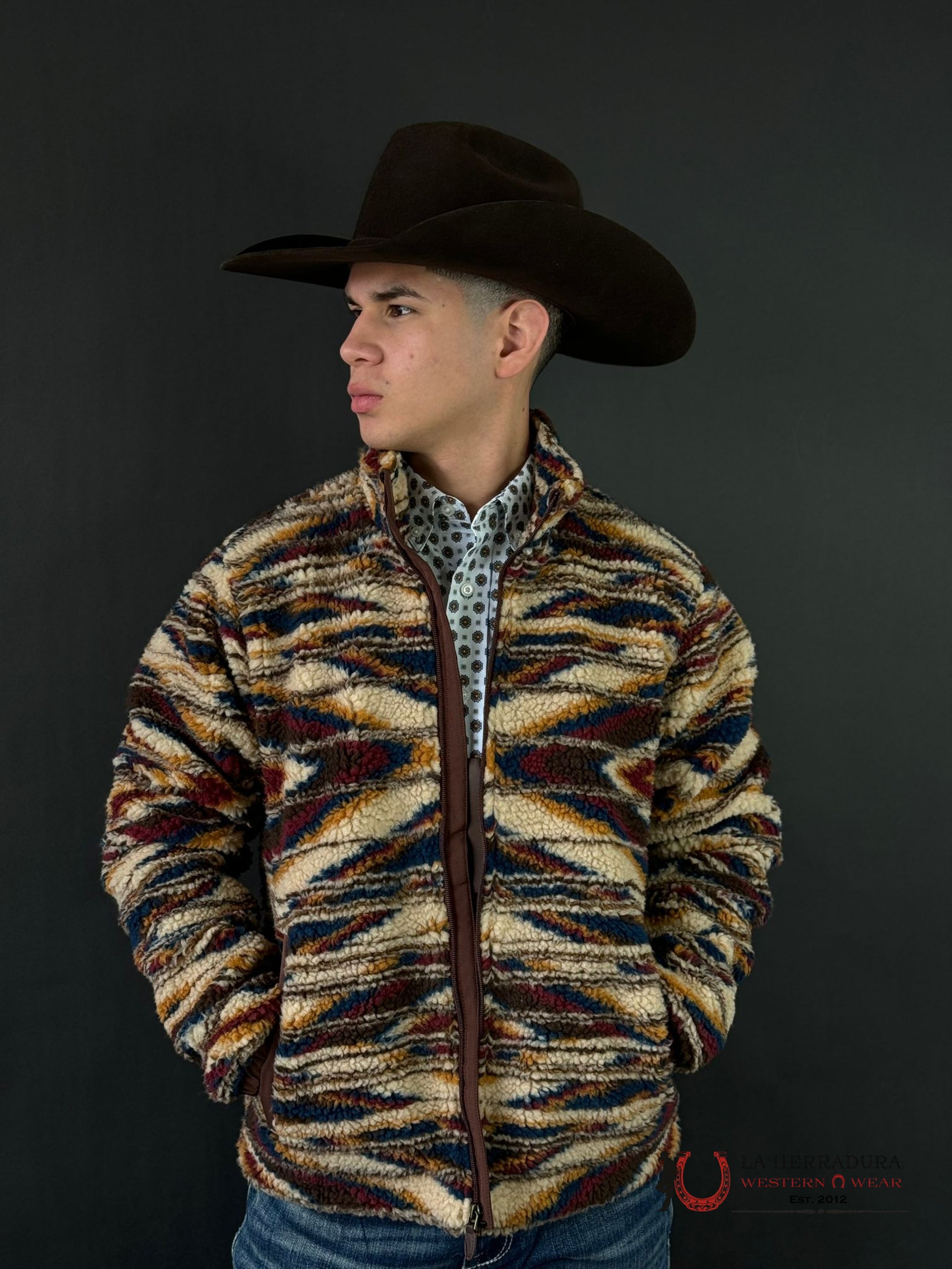 ARIAT FLEECE CHIMAYO SALTILLO JACKET- 10046021