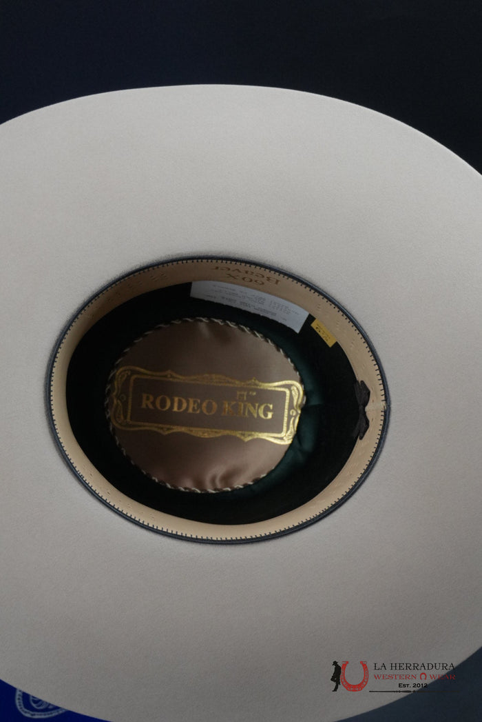COWBOY HAT RODEO KING 60X SILVER BELLY