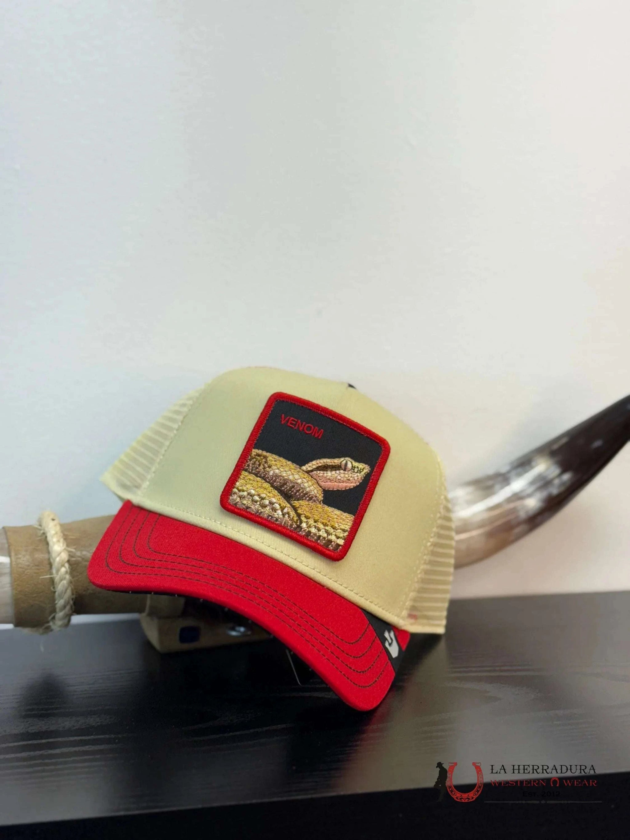 EXOTIC ANIMAL Style THE VENOM SNAKE COW CAP