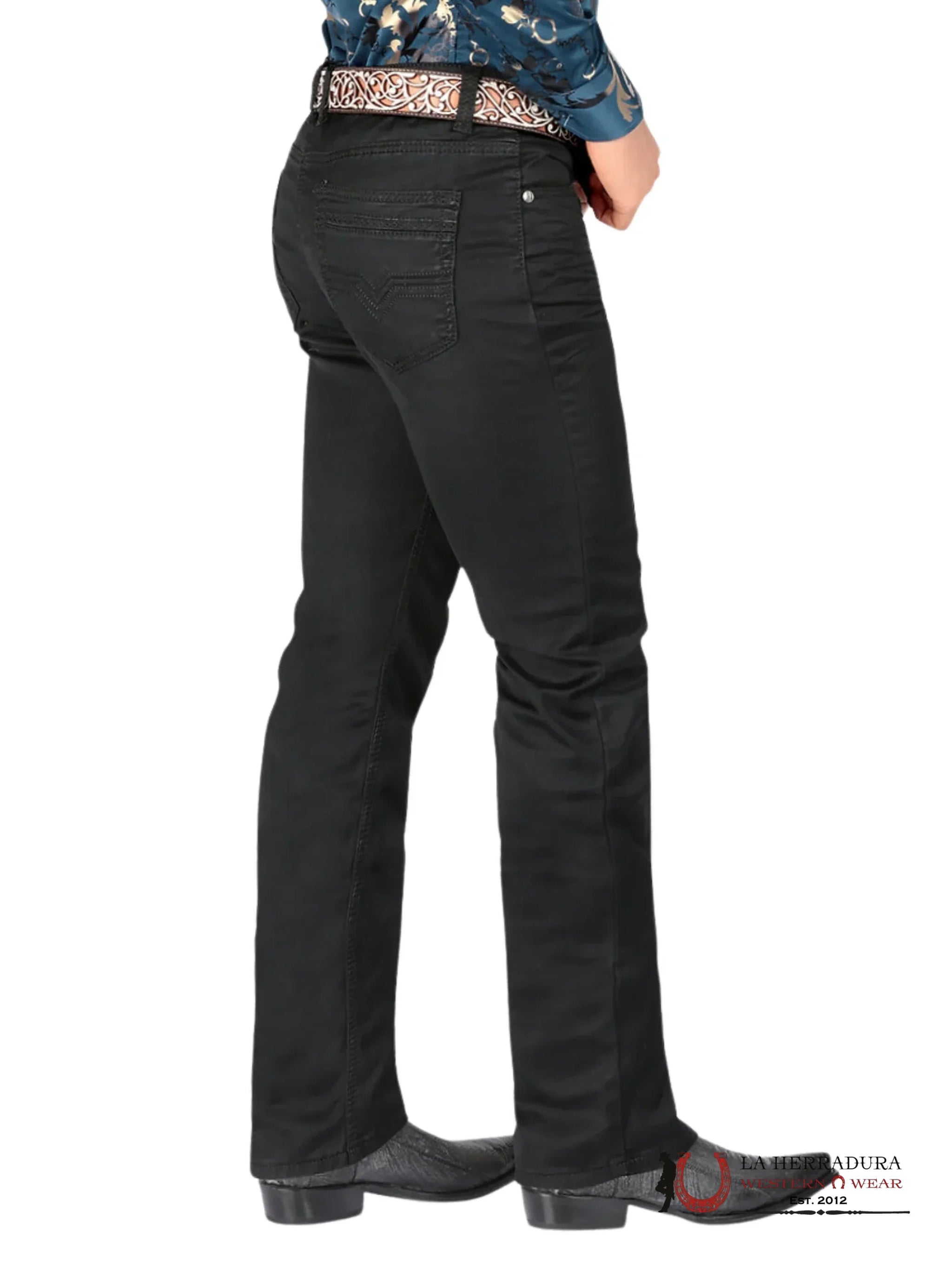 MONTERO MENS JEANS BLACK- MT5601