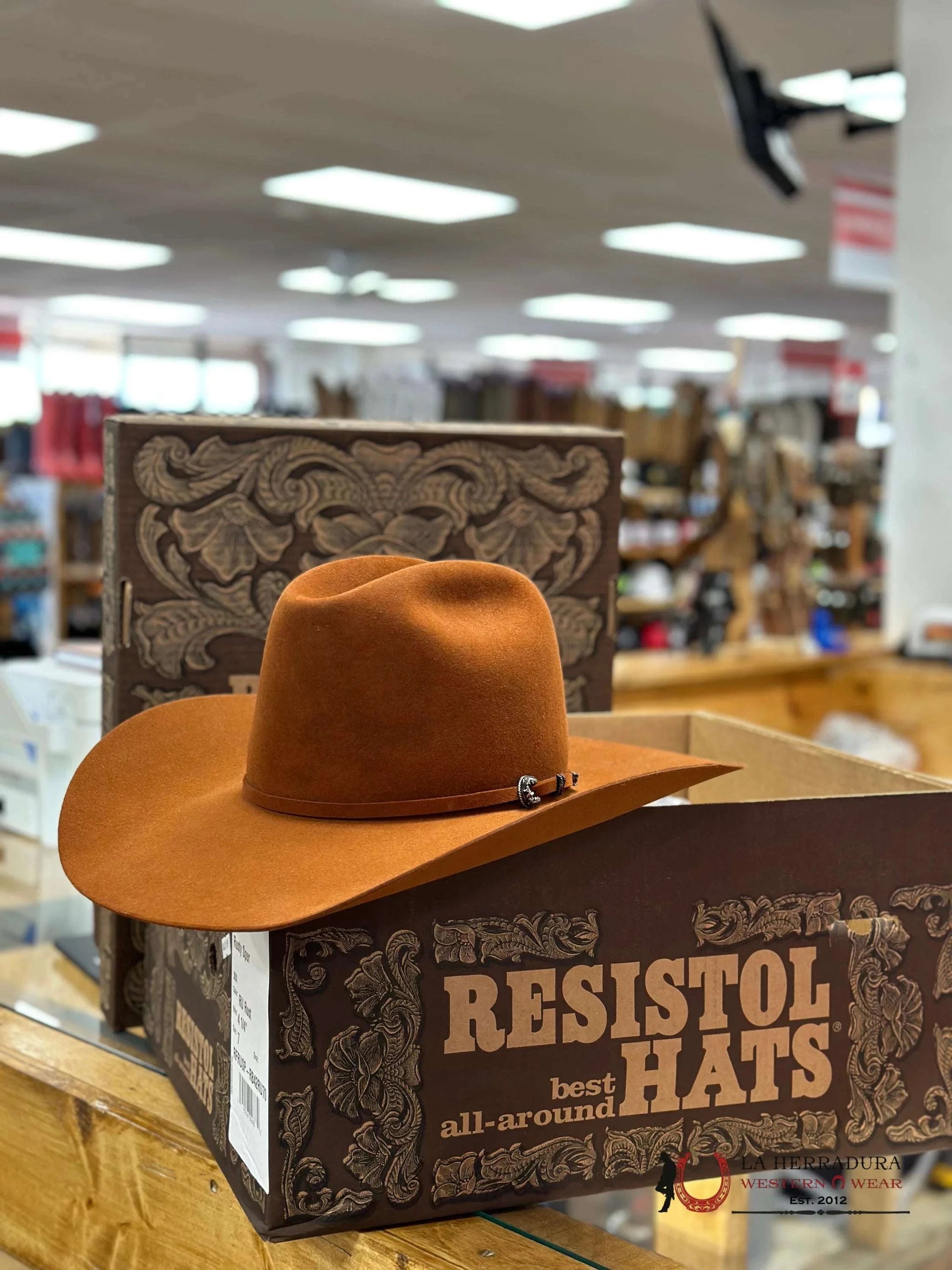 Resistol 30x Rusty Spur RU Rust