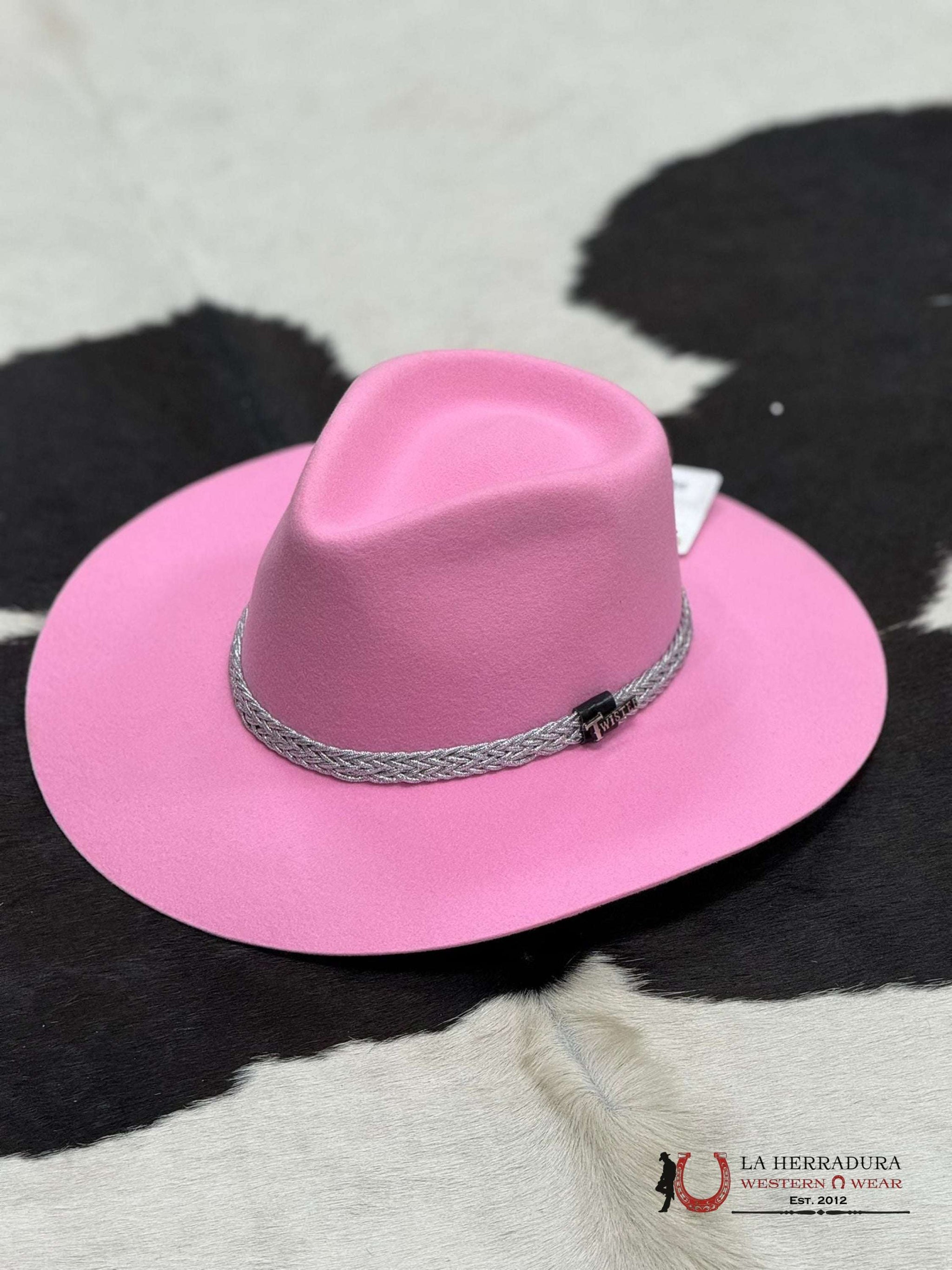 TEXANA TWISTER PINCHED FRONT BABY PINK